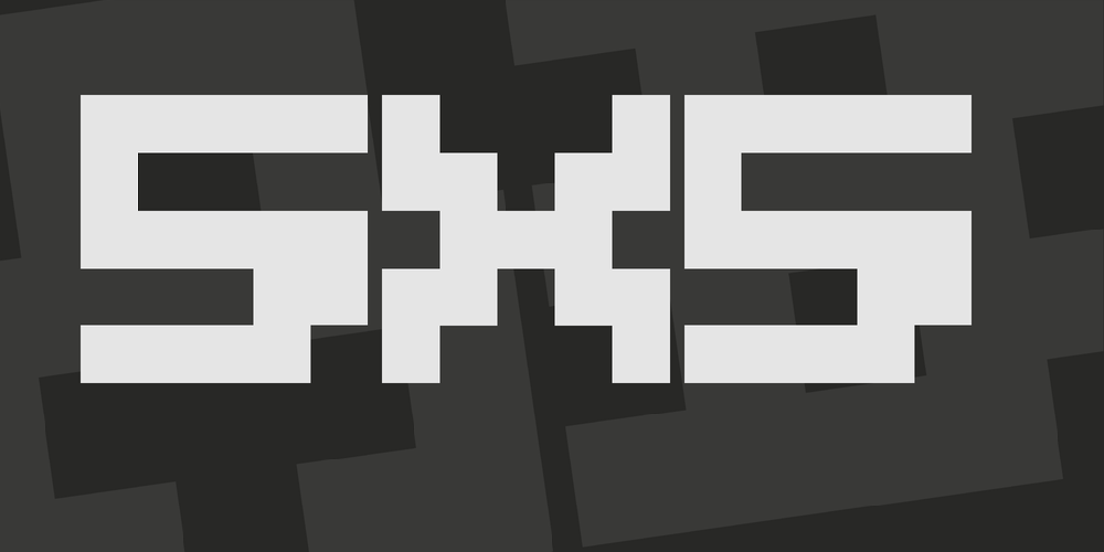 Download 5X5 font | fontsme.com