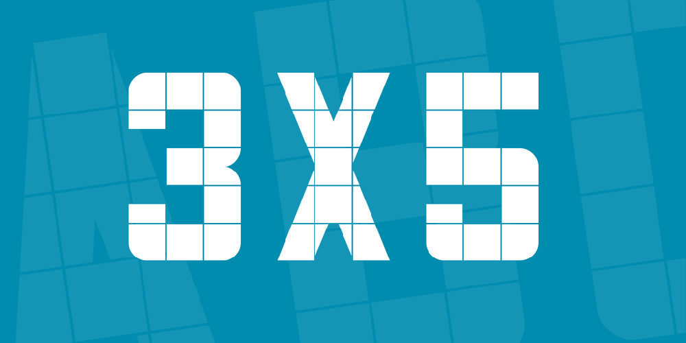 Download 3x5 font | fontsme.com