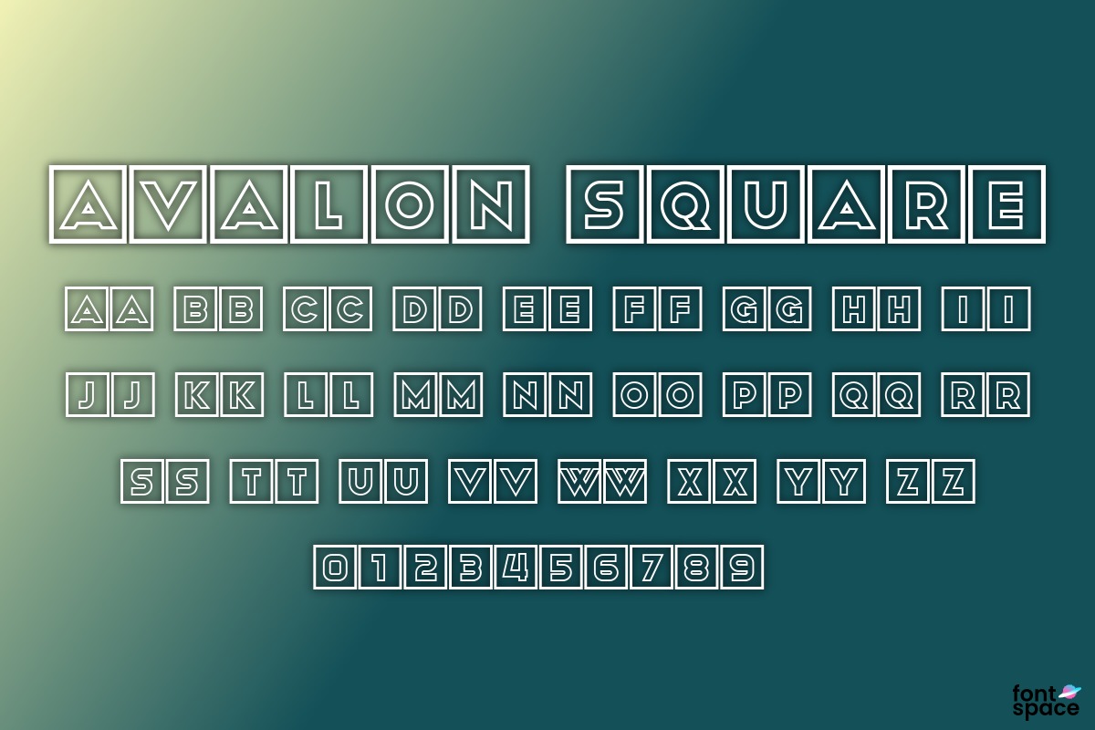 Download Avalon font | fontsme.com