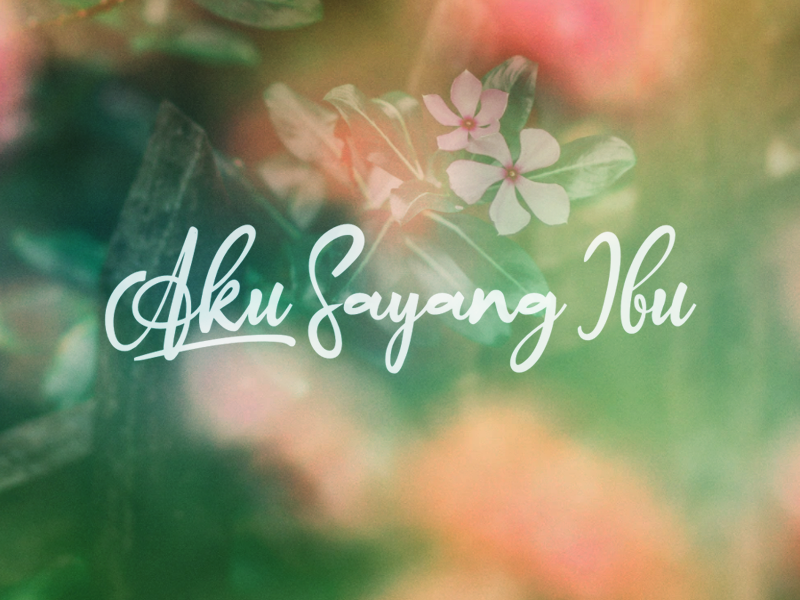 Download a Aku Sayang Ibu font | fontsme.com