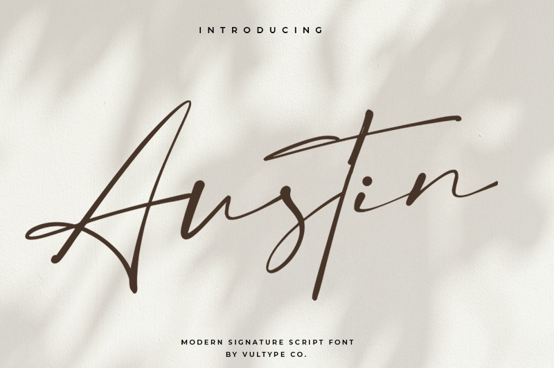 Download Austin font | fontsme.com