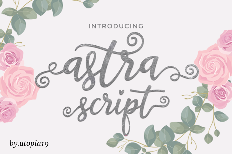 Download Astra calligraphy font | fontsme.com