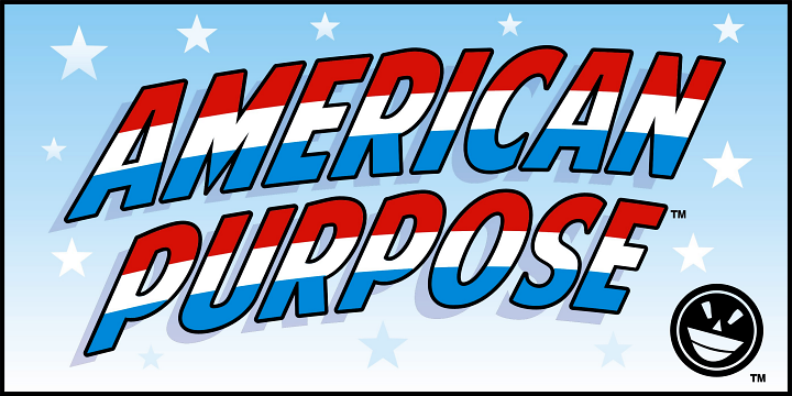 Download American Purpose font | fontsme.com