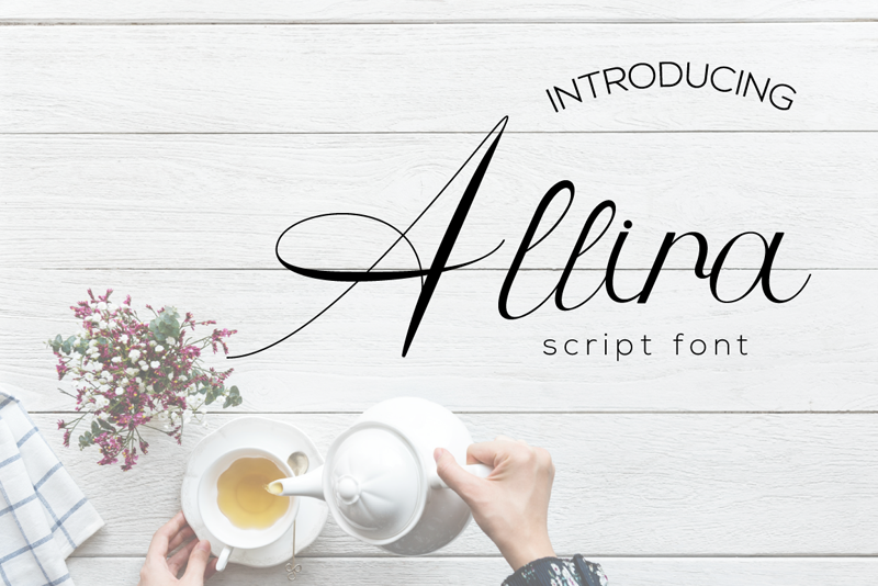 Download Allira font | fontsme.com