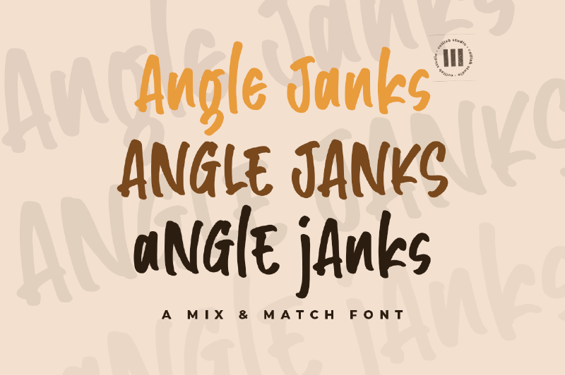 Download Angle Janks font | fontsme.com