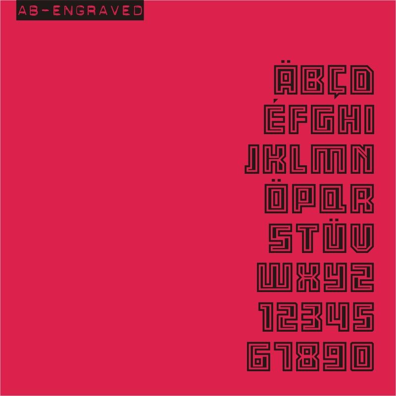 Download AB Engraved font | fontsme.com