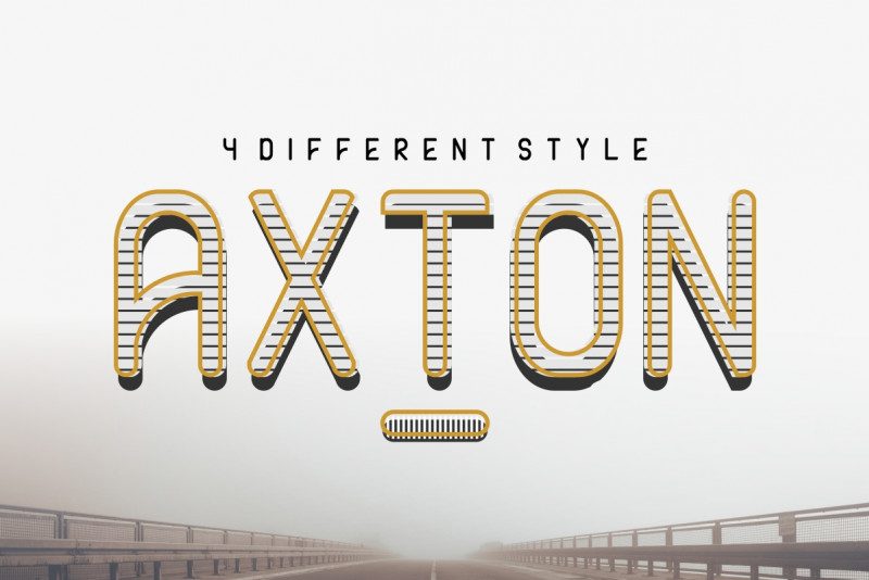 Download AXTON DEMO font | fontsme.com