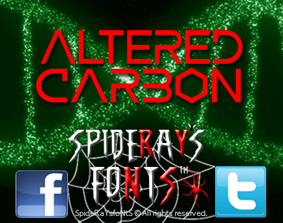 Download ALTERED CARBON font | fontsme.com