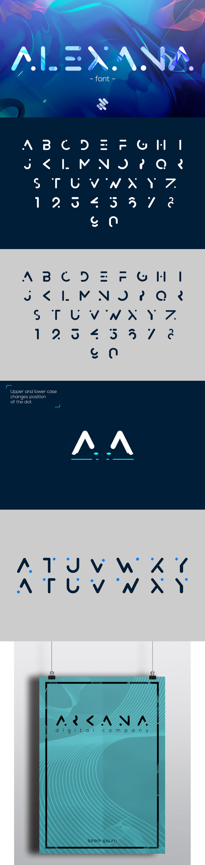 Download Alexana font | fontsme.com