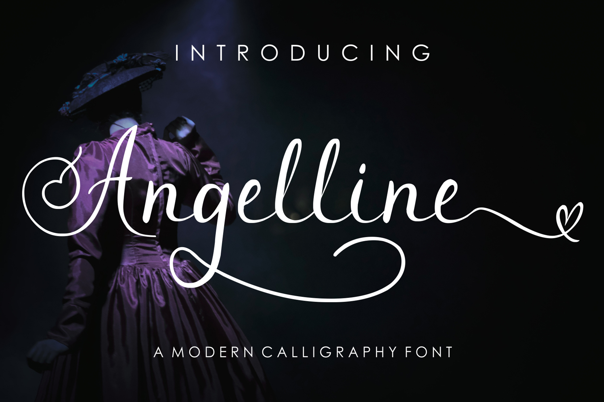 Download Angelline font | fontsme.com