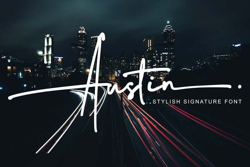 Download Austin font | fontsme.com