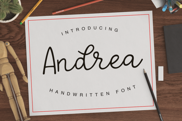 Download Andrea font | fontsme.com