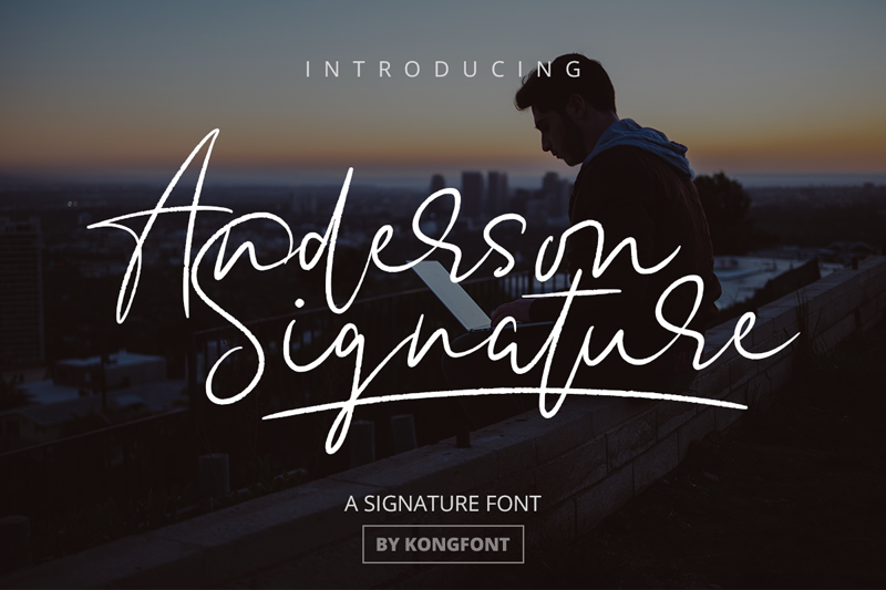 Download Anderson Signature font | fontsme.com