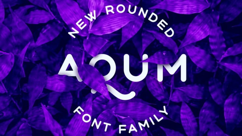 Download Aqum two font | fontsme.com