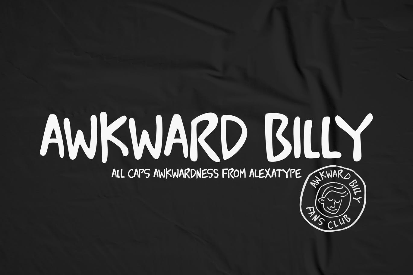 Download Awkward Billy font | fontsme.com