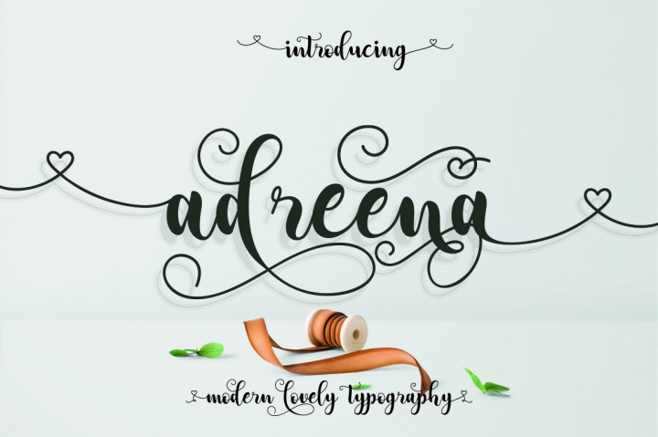 Download Adreena Script font | fontsme.com