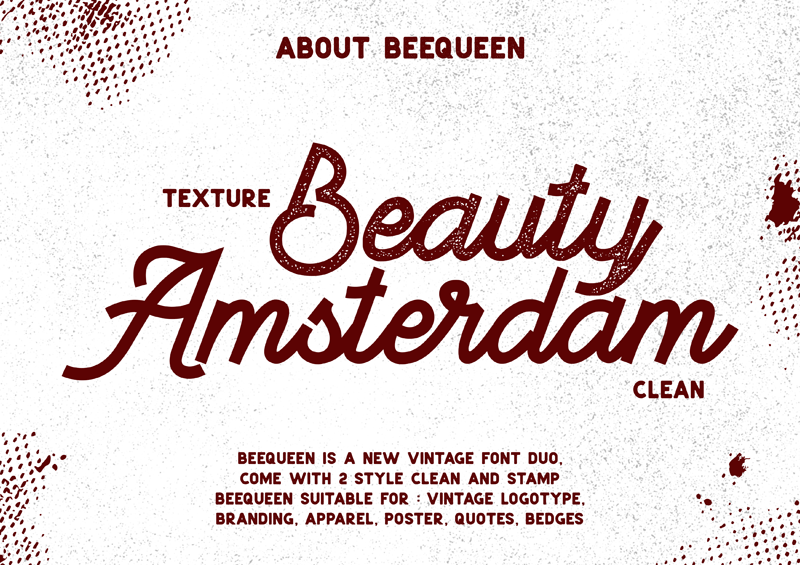Download BeeQueen Script Clean font | fontsme.com