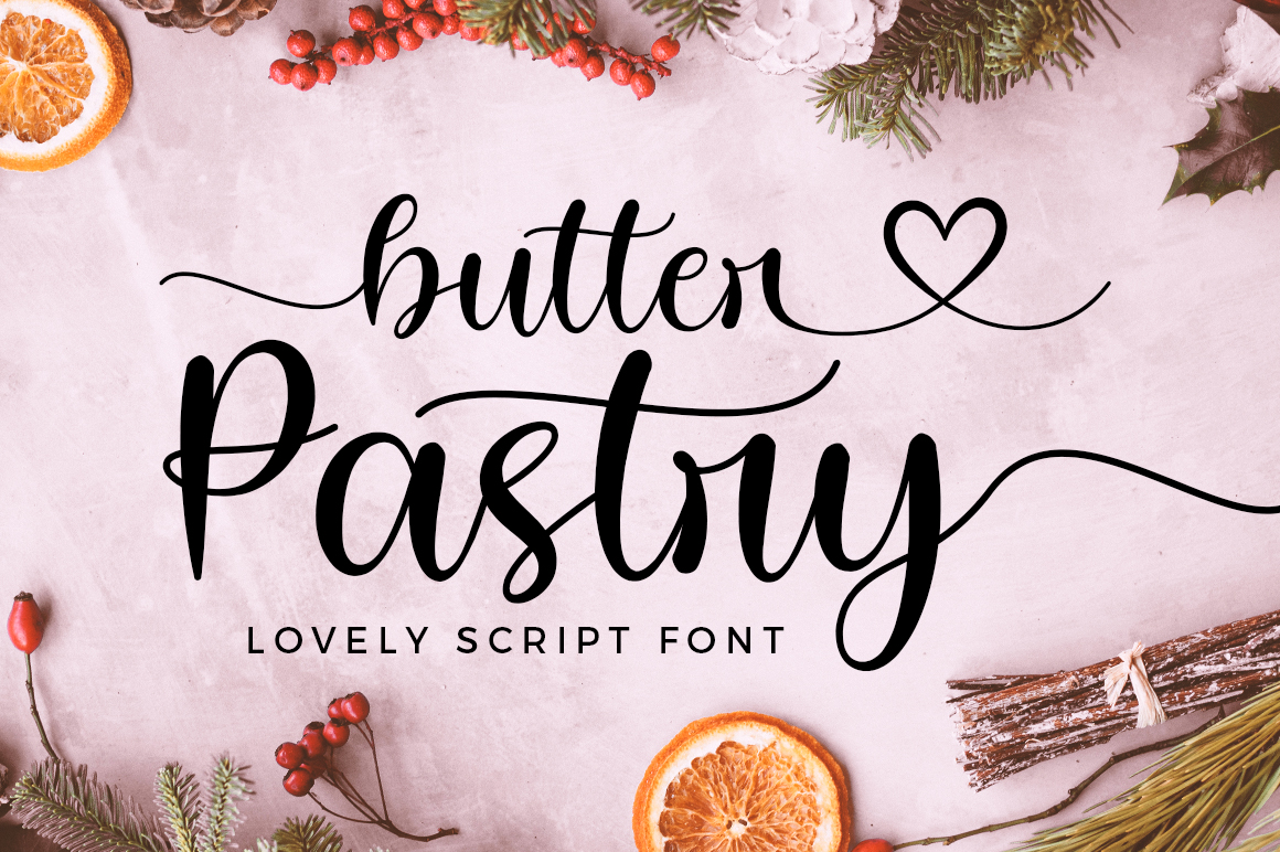 Download Butter Pastry font | fontsme.com