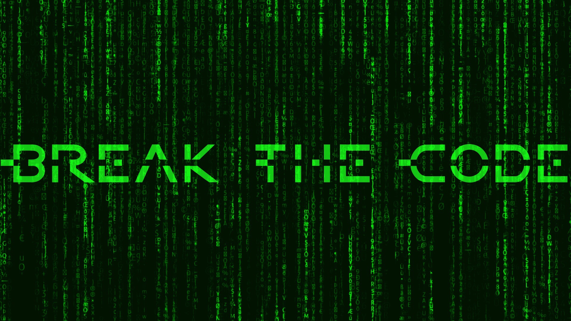 Download BreakTheCode font | fontsme.com