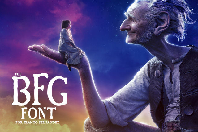 Download BFG Font font | fontsme.com