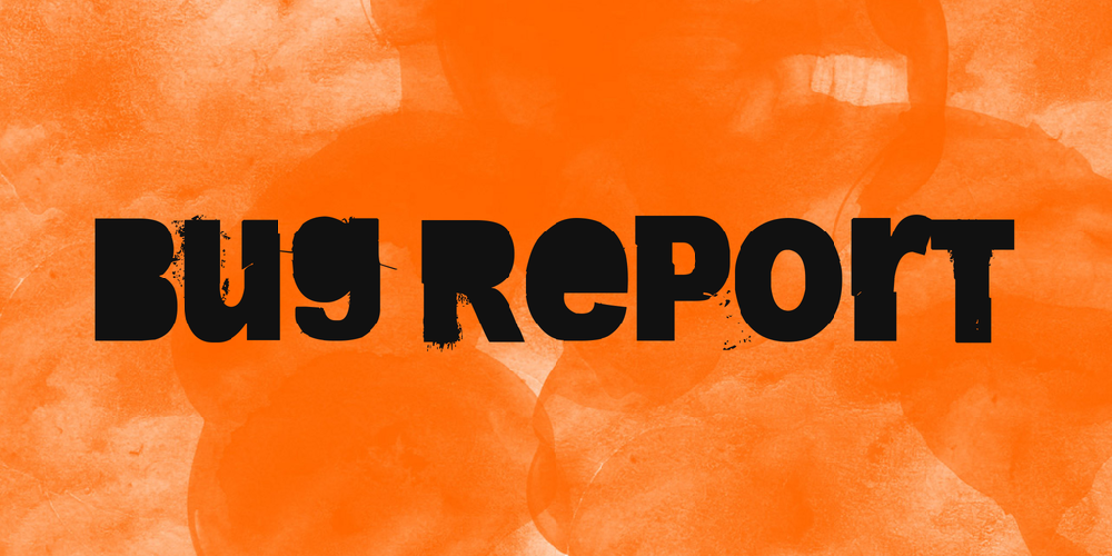 Download Bug Report font | fontsme.com