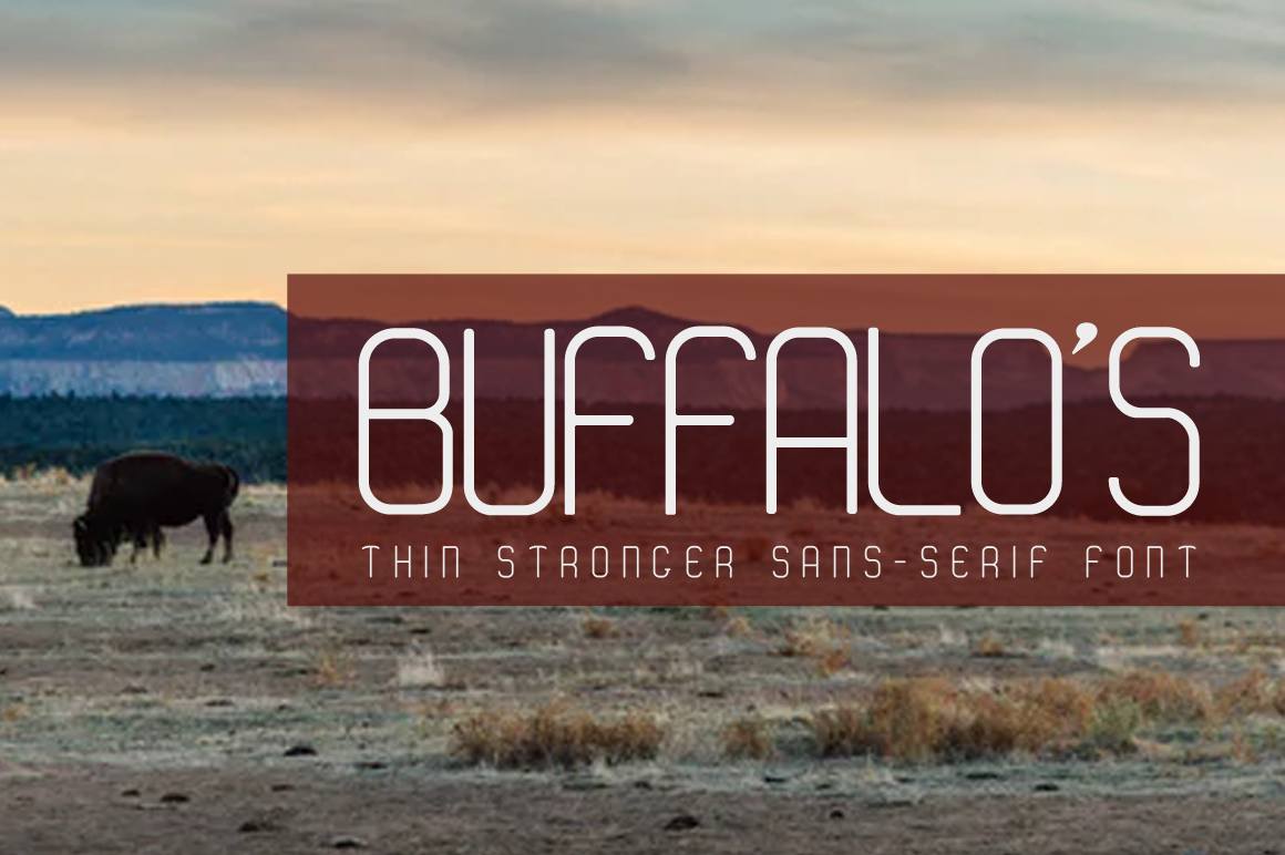 Download Buffalo's - Personal Use font | fontsme.com