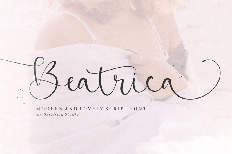 Download Beatrica font | fontsme.com