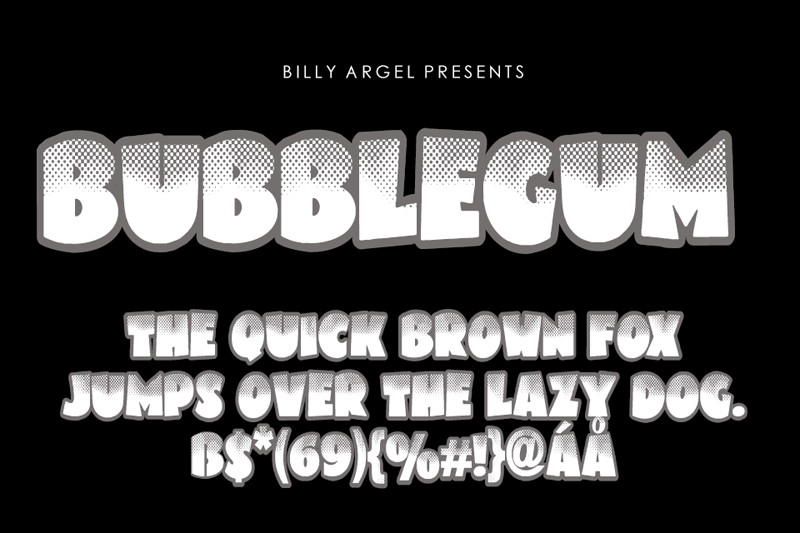 Download BUBBLEGUM 2 font | fontsme.com