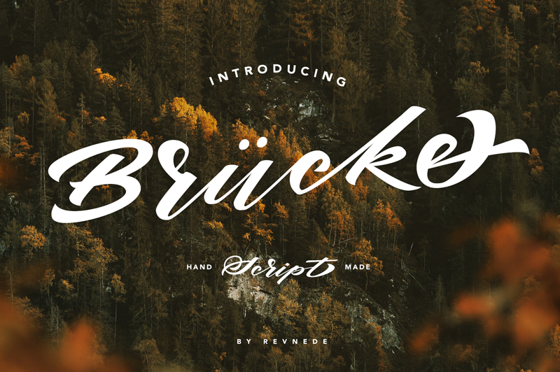 Download bruke font | fontsme.com