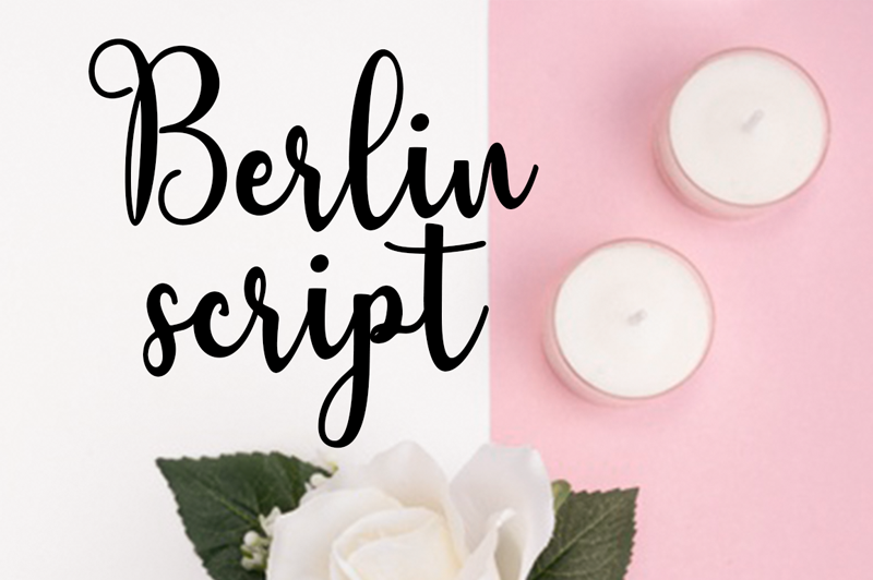 Download Berlin Script font | fontsme.com