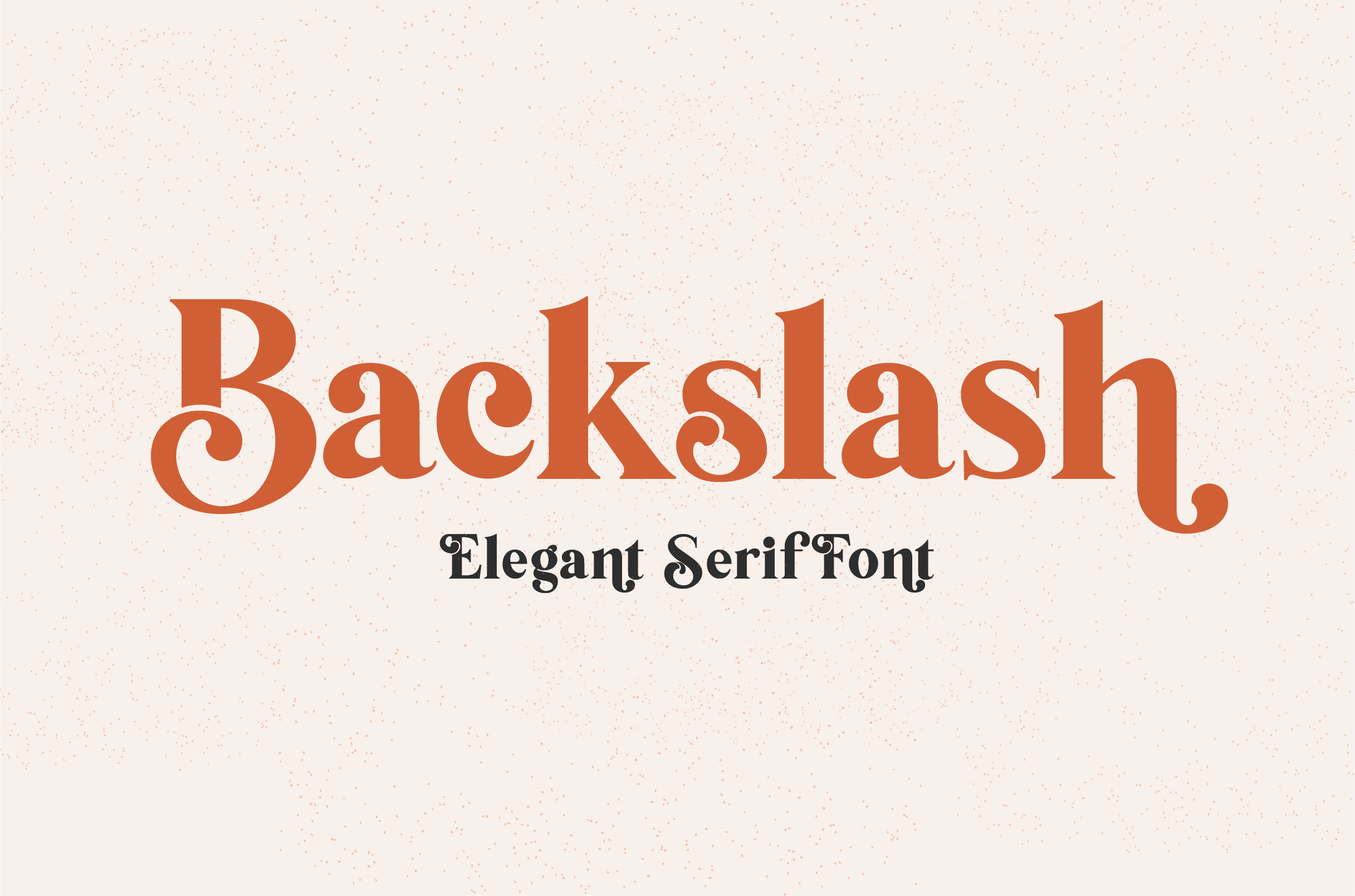 Download Backslash font | fontsme.com