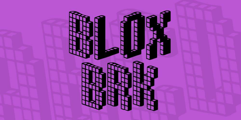 Download Blox BRK font | fontsme.com