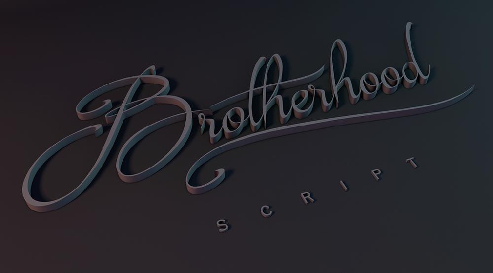 Download Brotherhood Script font | fontsme.com
