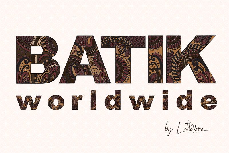 Download BATIK WORLDWIDE font | fontsme.com