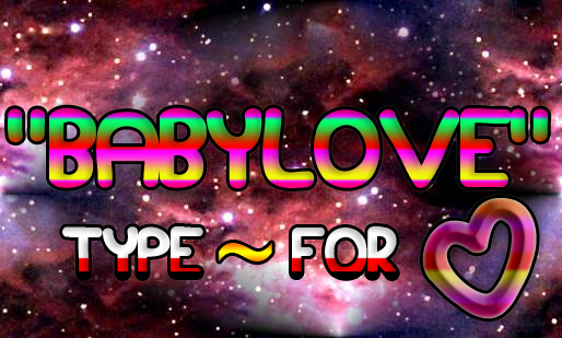 Download Babylove font | fontsme.com