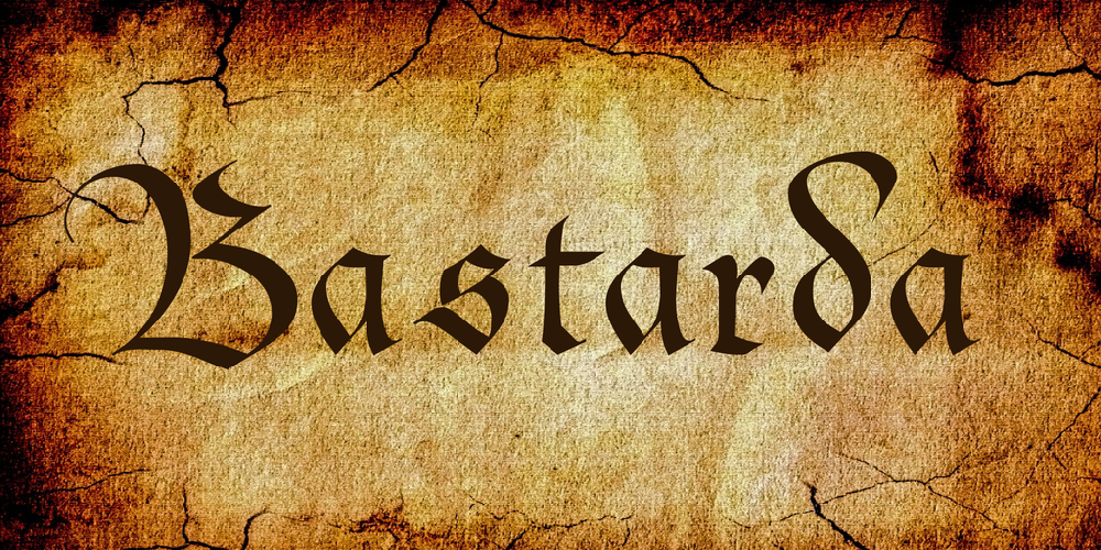 Download Bastarda font | fontsme.com