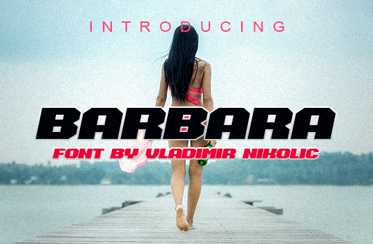 Download Barbara font | fontsme.com