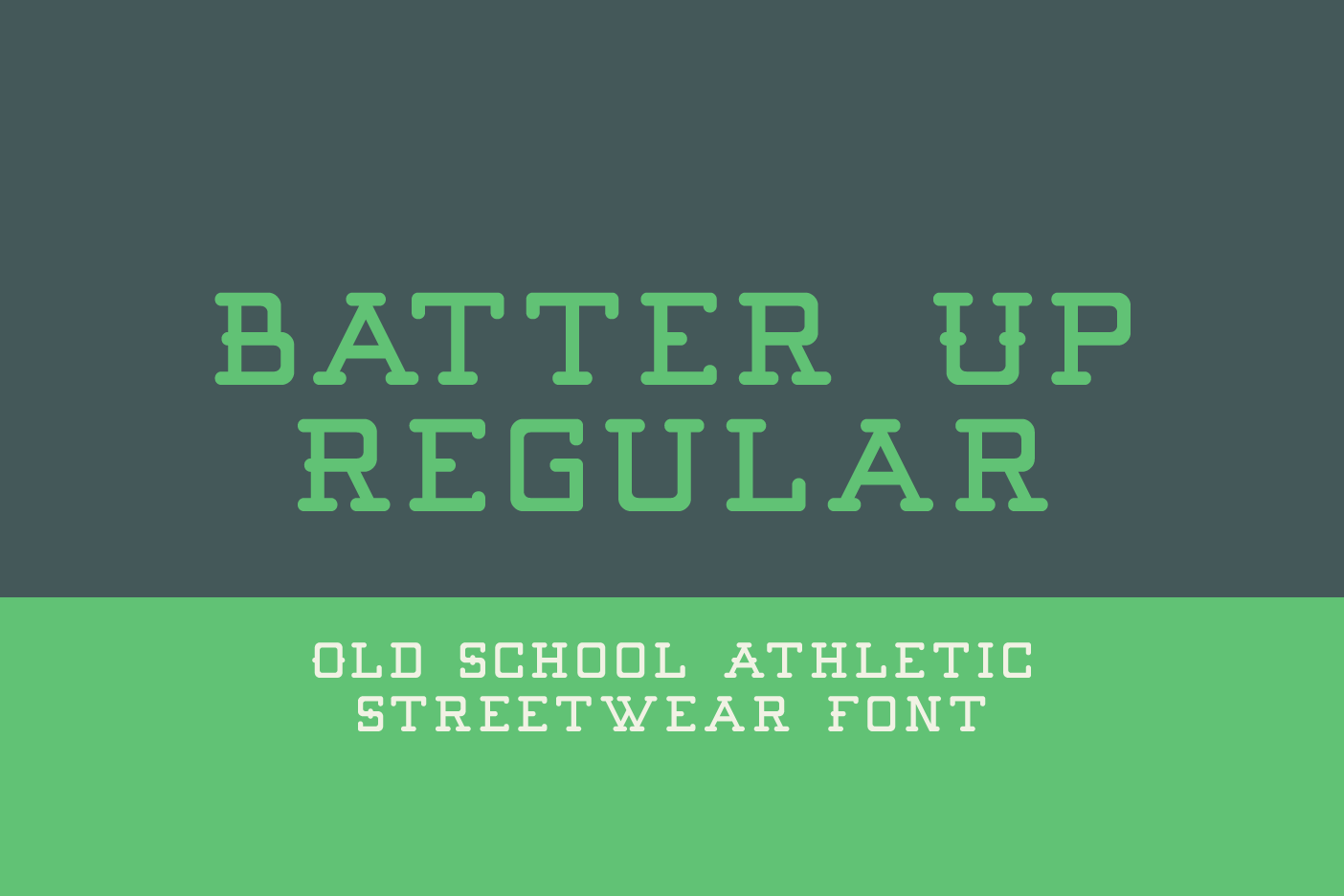 Download Batter Up font | fontsme.com