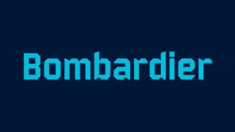 Download Bombardier font | fontsme.com