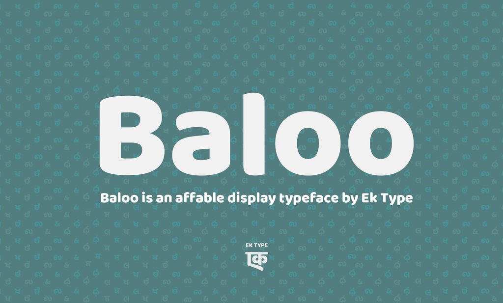 Download Baloo font | fontsme.com