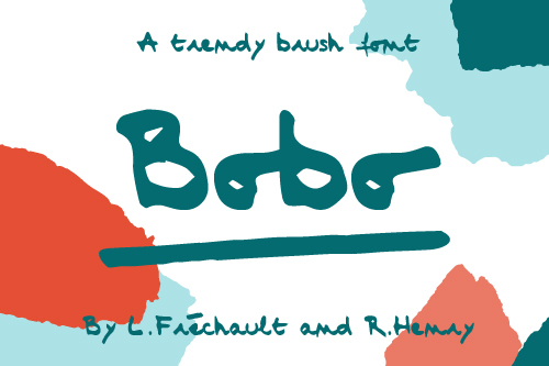 Download Bobo font | fontsme.com