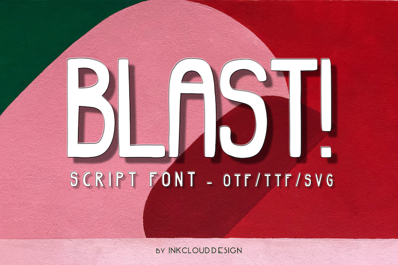 Download Blast font | fontsme.com