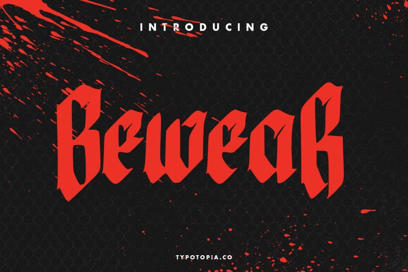 Download Bewear font | fontsme.com