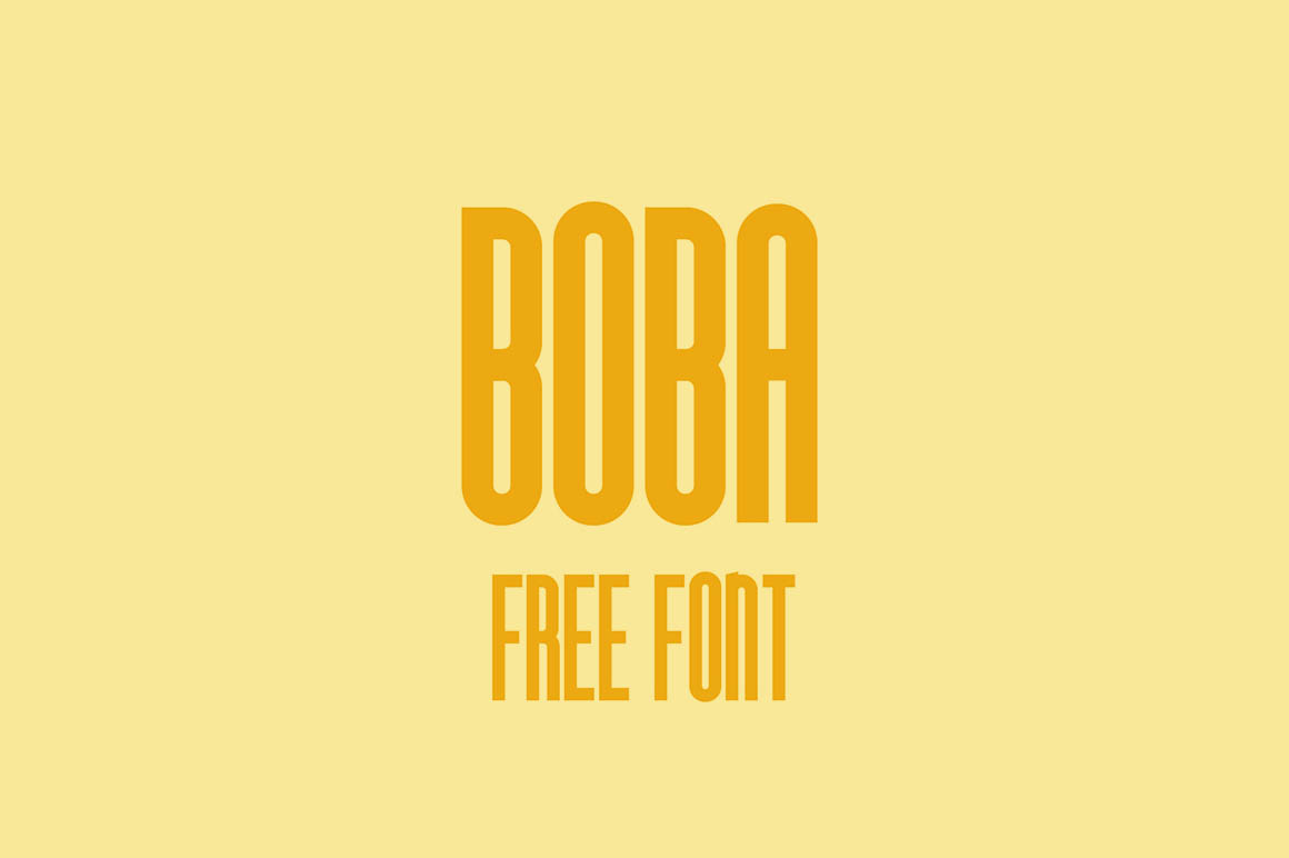 Download Boba font | fontsme.com
