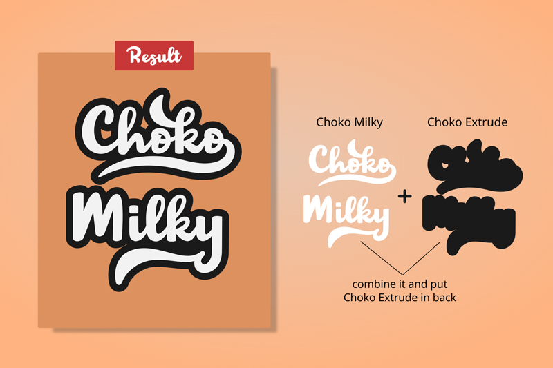 Download Choko Milky font | fontsme.com