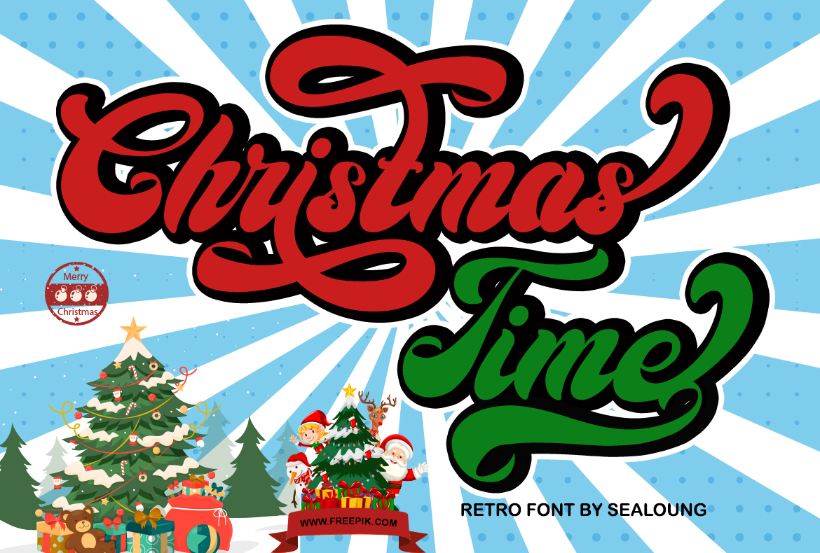 Download Christmas font | fontsme.com