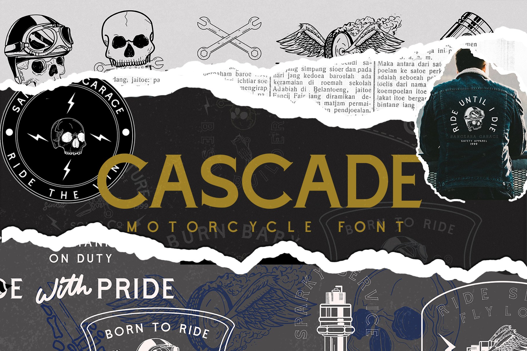 Download Cascade font | fontsme.com