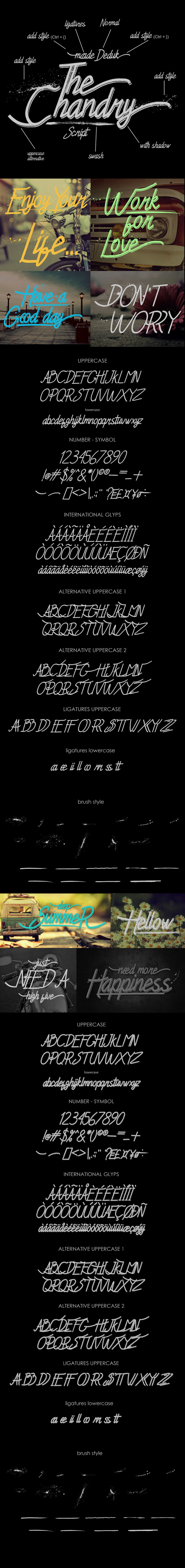 Download Chandry font | fontsme.com