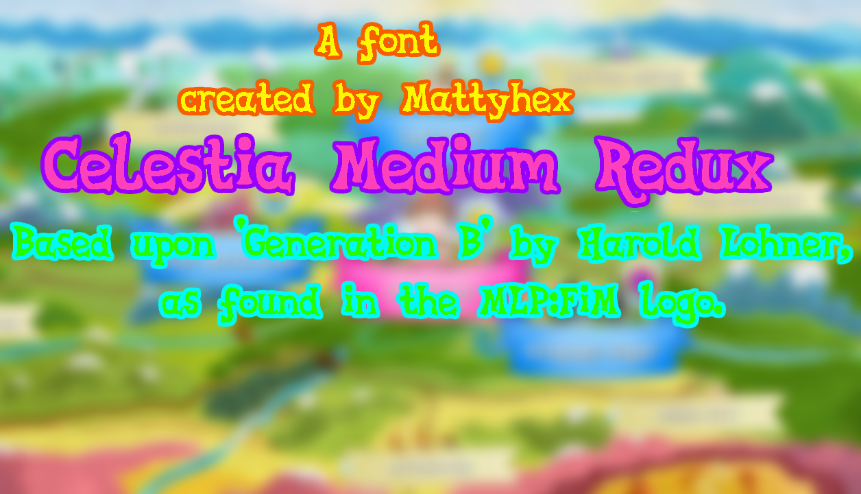 Download Celestia Redux font | fontsme.com