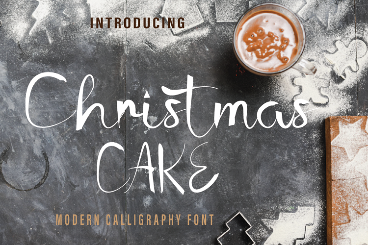 Download Chrismast Cake font | fontsme.com